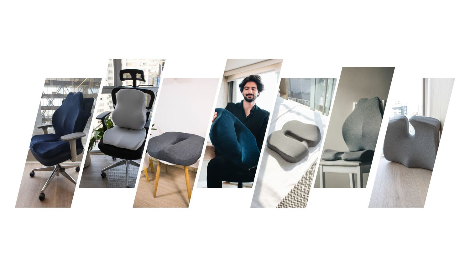 CHECA GOODS cojines prostáticos anti hemorroides, almohadas, lumbares